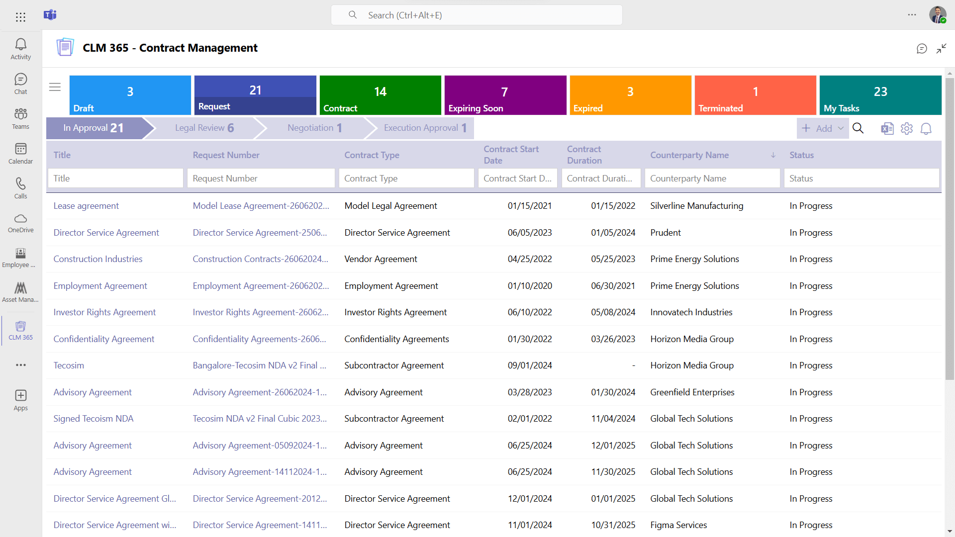 Sharepoint Contract Management Software